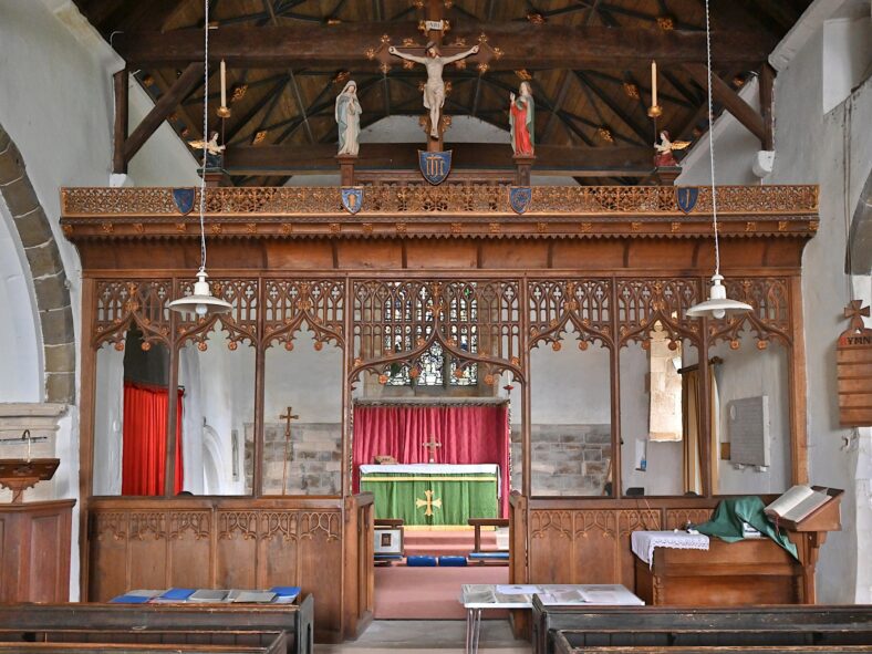Little Steeping, St Andrew, Chancel Screen - Society for Lincolnshire ...