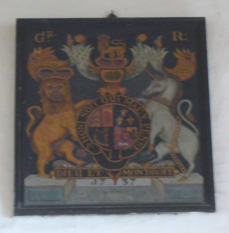 Long Bennington, St Swithun, Royal Arms - Society for Lincolnshire ...