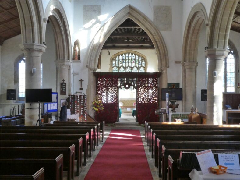 Long Bennington, St Swithun, Nave - Society for Lincolnshire History ...