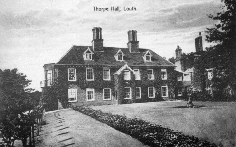 Louth, Thorpe Hall - Society for Lincolnshire History & Archaeology