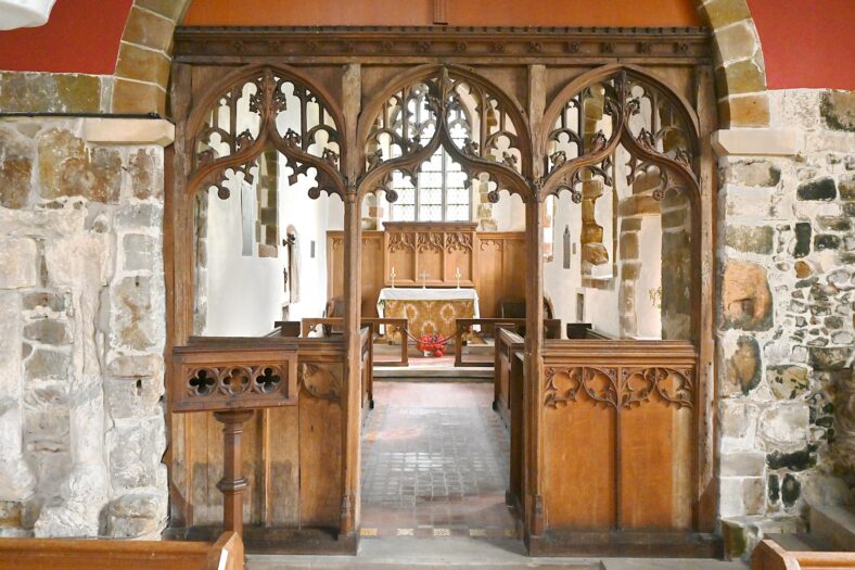 Lusby, St Peter, Chancel Screen - Society for Lincolnshire History ...