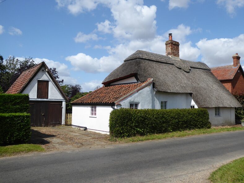 Mareham on the Hill, Thatched Cottage - Society for Lincolnshire ...