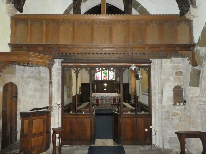 Mavis Enderby, St Michael, Rood Screen - Society for Lincolnshire ...