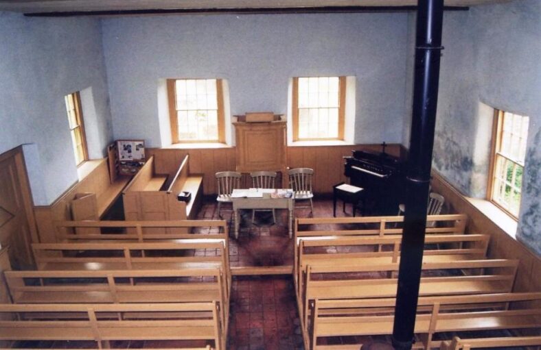 Monksthorpe, Baptist Chapel, interior - Society for Lincolnshire ...