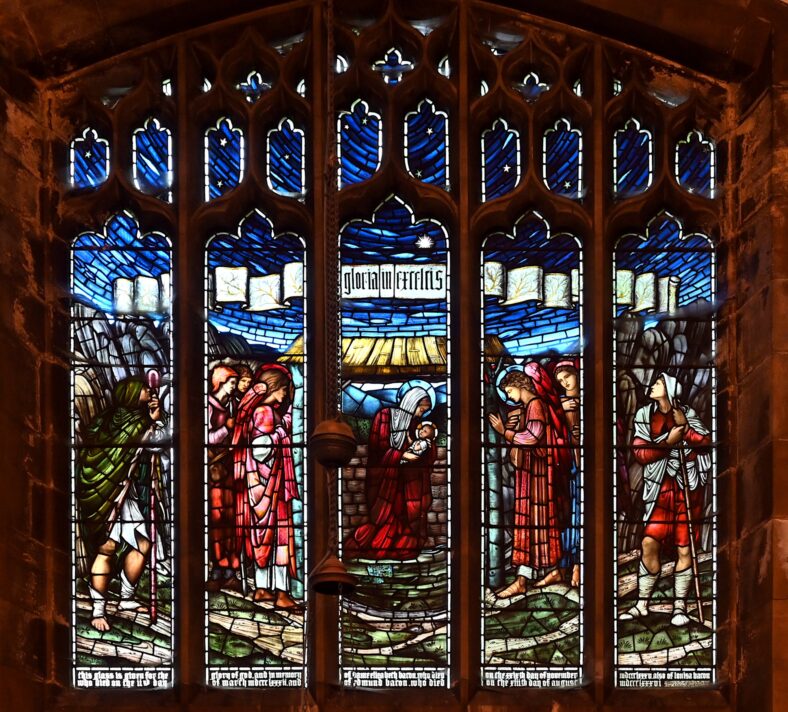 Morton, St Paul, Window - Adoration of the Shepherds - Society for ...