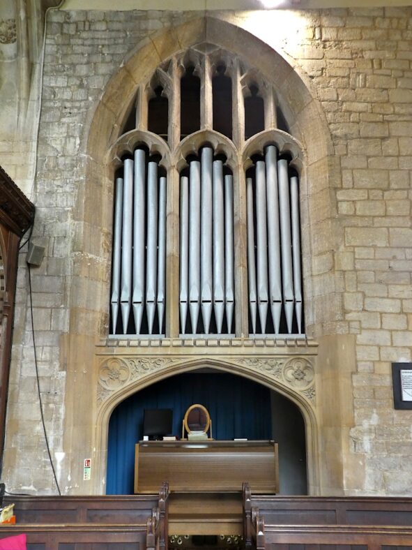 Moulton, All Saints, Organ - Society for Lincolnshire History & Archaeology