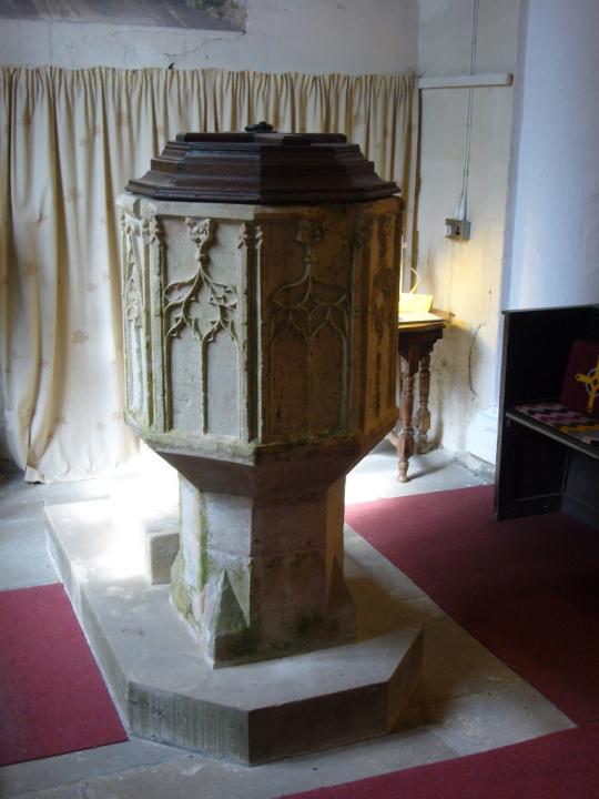 Mumby, St Thomas, Font - Society for Lincolnshire History & Archaeology