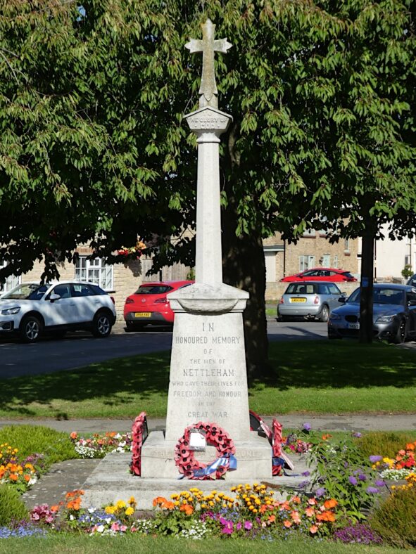 Nettleham, War Memorial - Society for Lincolnshire History & Archaeology