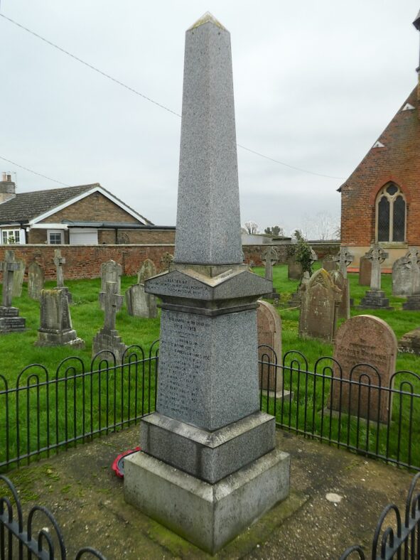 North Kyme, War Memorial - Society for Lincolnshire History & Archaeology
