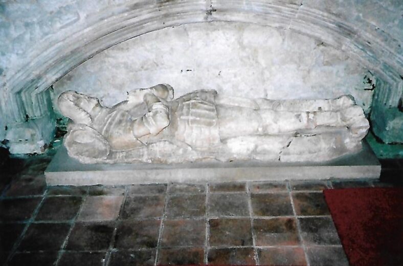 Old Leake, St Mary, North Aisle, Effigy - Society for Lincolnshire ...