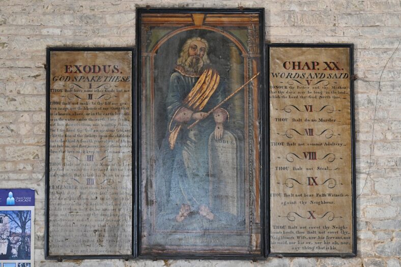 Osbournby, SS. Peter&Paul, South Aisle, Commandment Boards - Society ...