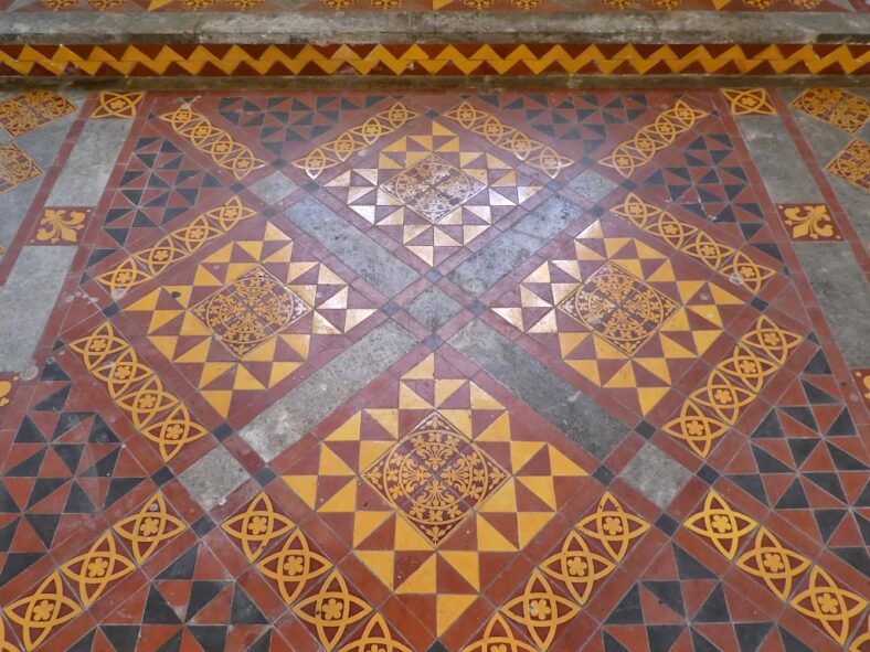 Pinchbeck, St Mary, Chancel, Tiles - Society for Lincolnshire History ...