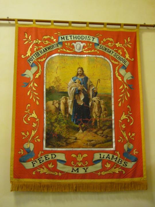 Potterhanworth, Methodist Sunday School, banner - Society for ...
