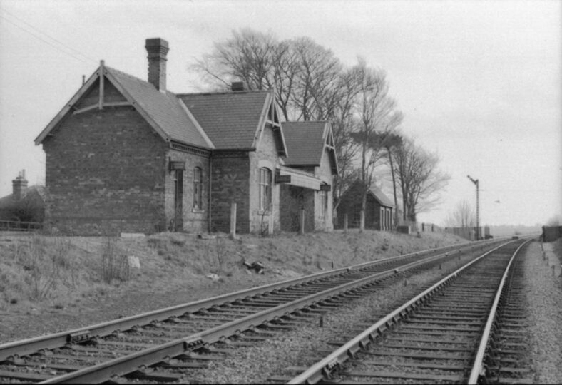 Potterhanworth, Railway Station - Society for Lincolnshire History ...