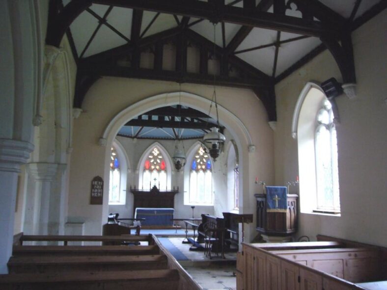 Raithby cum Maltby, St Peter, Interior - Society for Lincolnshire ...