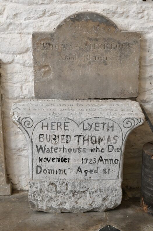 Redbourne, St Andrew, Tower, Gravestone