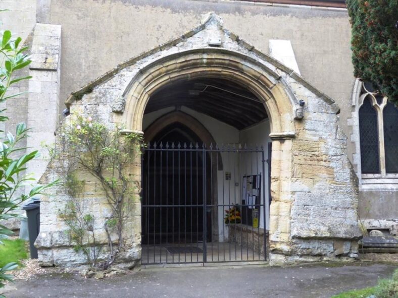 Rippingale, St Andrew, porch
