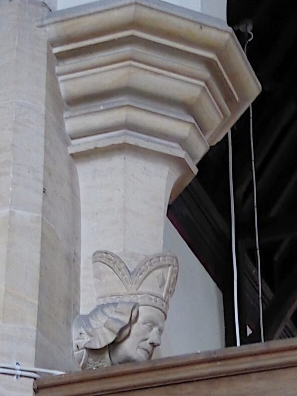 Saleby, St Margaret, Chancel Arch, Springer - Society for Lincolnshire ...