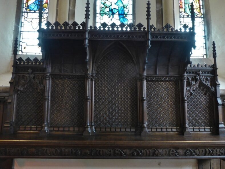 Saltfleetby, St Peter, Sanctuary Reredos - Society for Lincolnshire ...