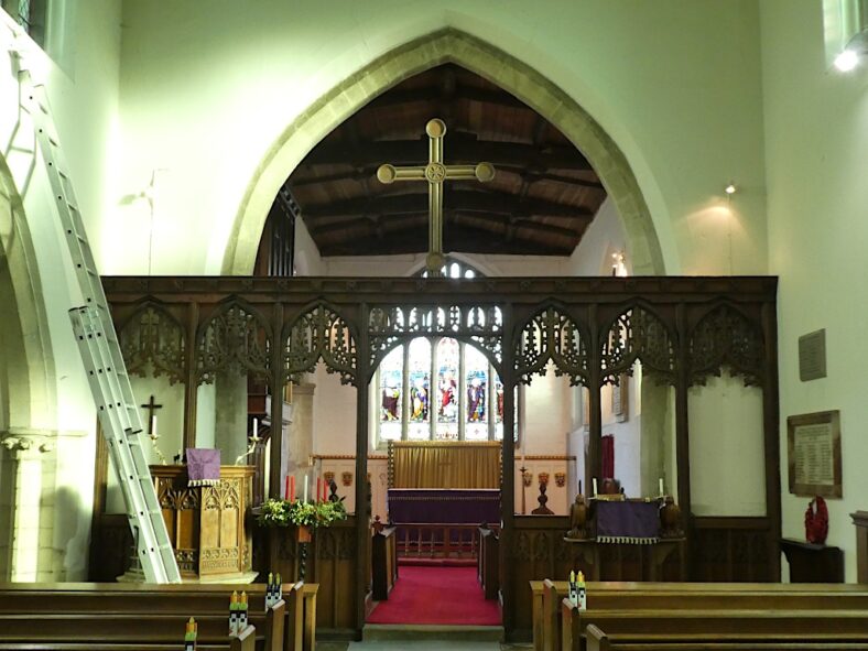 Saxilby, St Botolph, Chancel Screen - Society for Lincolnshire History ...