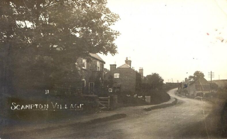Scampton, village street - Society for Lincolnshire History & Archaeology