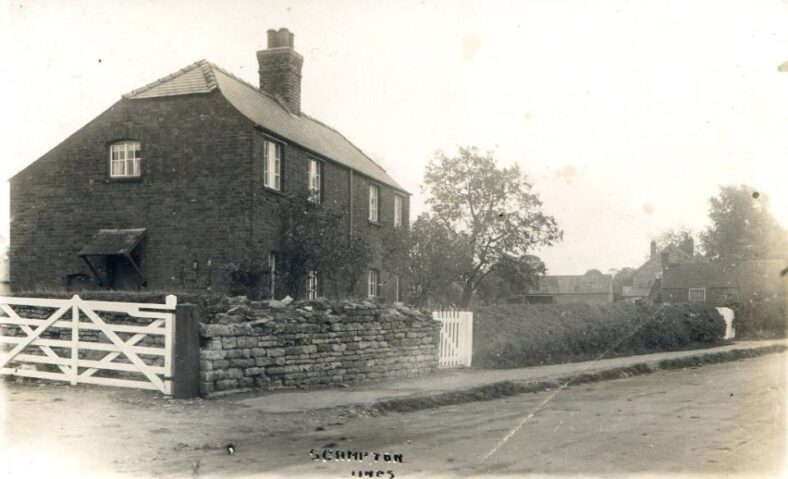 Scampton, village street - Society for Lincolnshire History & Archaeology