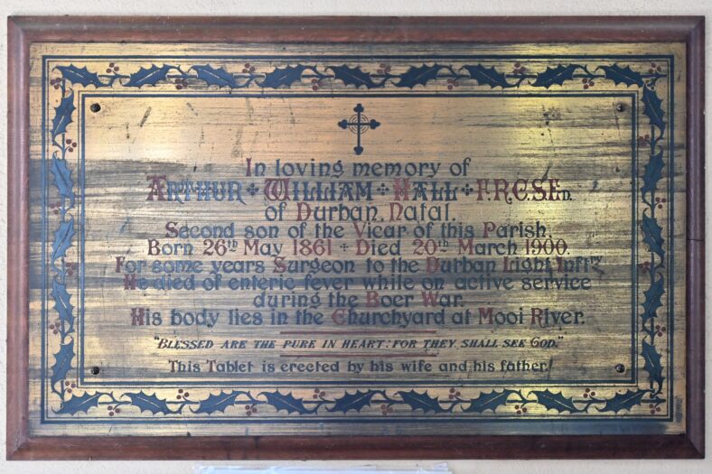 Scopwick, Holy Cross, South Aisle, Boer War Memorial - Society for ...