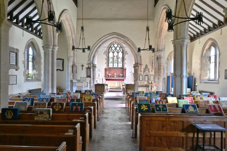 Scopwick, Holy Cross, Nave - Society for Lincolnshire History & Archaeology
