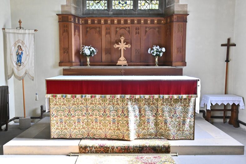 Scopwick, Holy Cross, Chancel, Sanctuary - Society for Lincolnshire ...