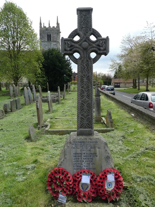 Scothern, St Germain, War Memorial - Society for Lincolnshire History ...