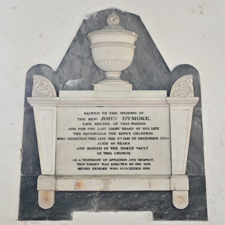 Scrivelsby, St Benedict, Nave, Memorial - Society for Lincolnshire ...