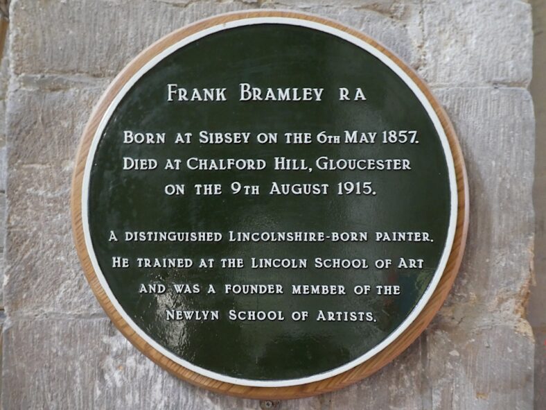 Sibsey, St Margaret, Nave, Frank Bramley - Society for Lincolnshire ...