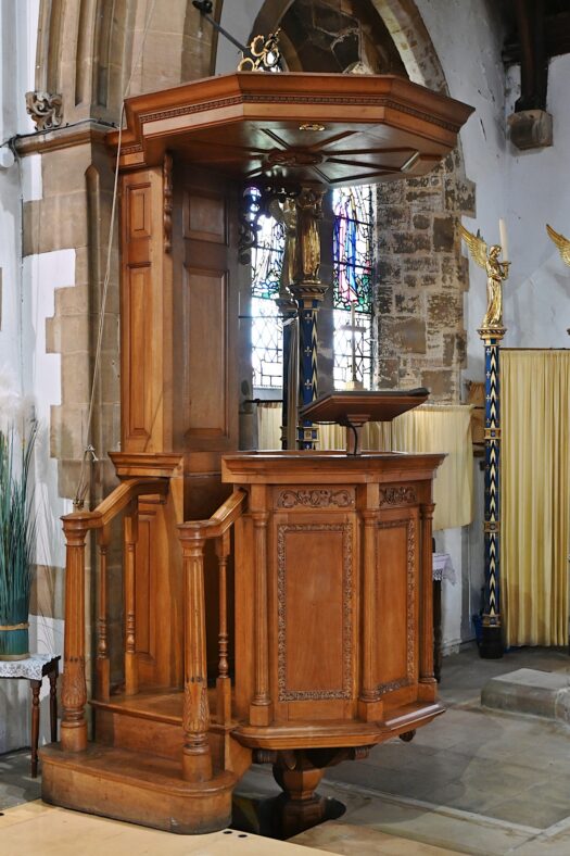 Skegness, St Matthew, Nave, Pulpit - Society for Lincolnshire History ...