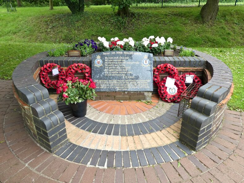 Skellingthorpe, RAF Skellingthorpe Memorial - Society for Lincolnshire ...