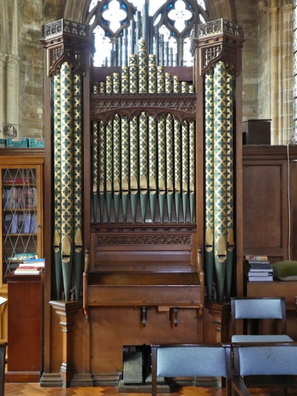 Sleaford, St Denys, St Hugh's Chapel, Organ - Society for Lincolnshire ...