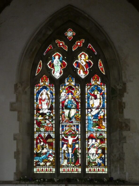 South Ormsby, St Leonard, Stained Glass - Society for Lincolnshire ...