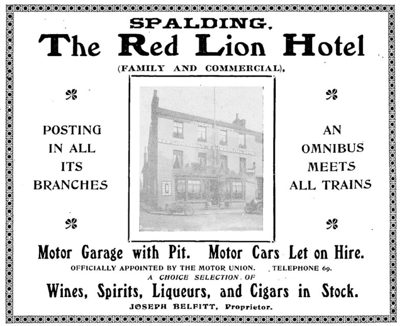 Spalding, Red Lion Hotel - Society for Lincolnshire History & Archaeology