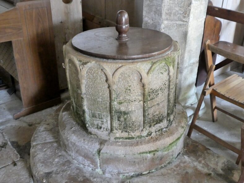 Stragglethorpe, St Michael, Font - Society for Lincolnshire History ...