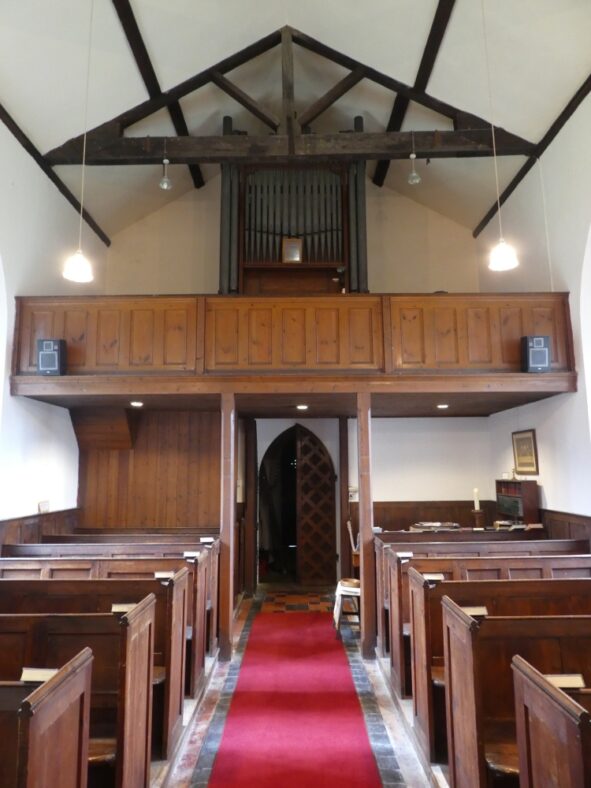 Stubton, St Martin, Gallery & Organ