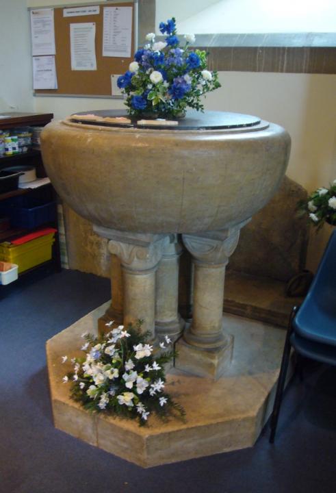 Sudbrooke, St Edward, font - Society for Lincolnshire History & Archaeology