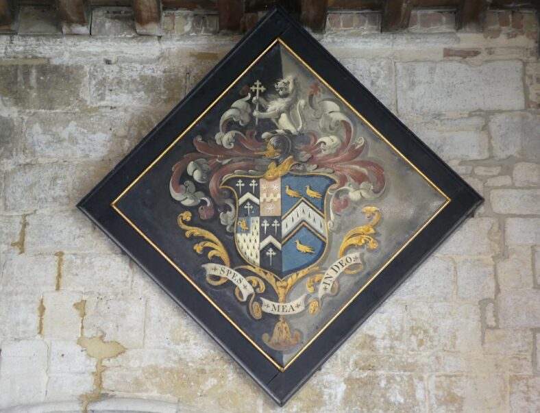 Surfleet, St Laurence, South Aisle, Hatchment - Society for ...