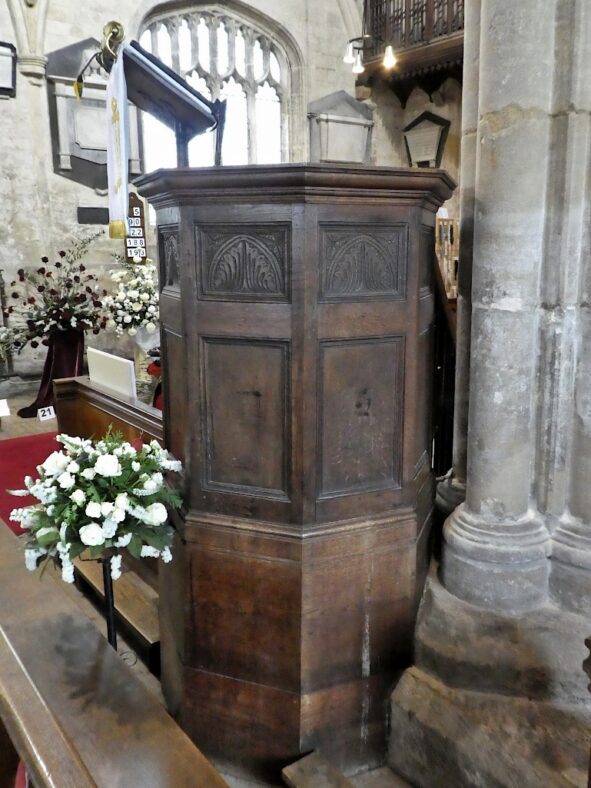 Surfleet, St Laurence, Nave, Pulpit - Society for Lincolnshire History ...