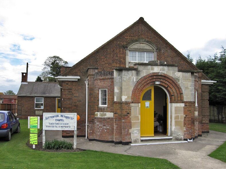 Sutterton, Wesleyan Methodist Chapel - Society for Lincolnshire History ...