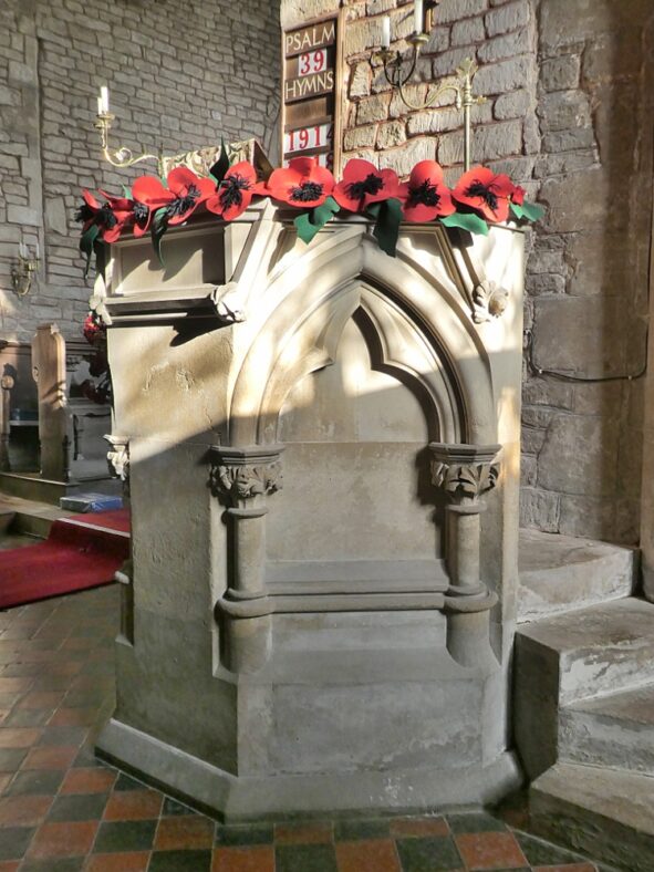 Tallington, St Lawrence, Nave, Pulpit