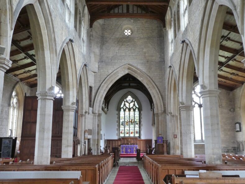 Welbourn, Saint Chad, Interior - Society for Lincolnshire History ...