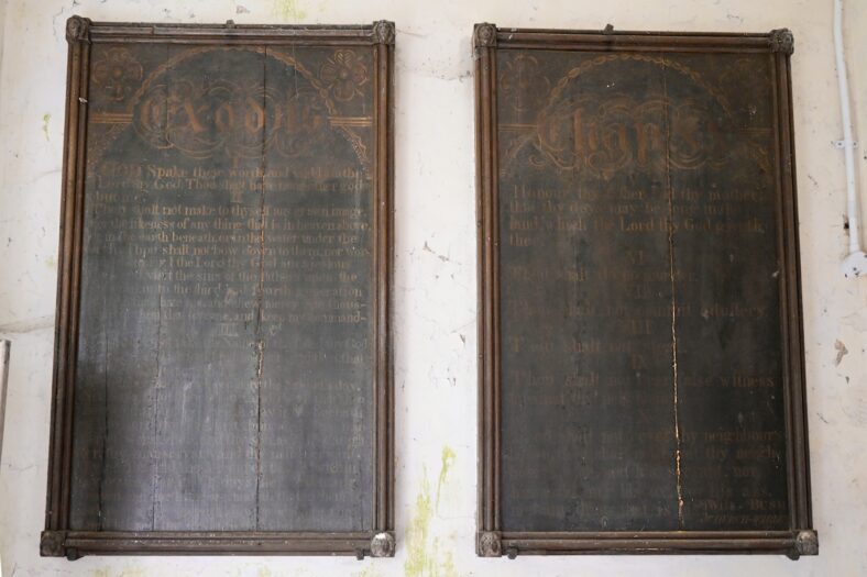 Welton le Marsh, St Martin, Tower, Commandment Boards - Society for ...