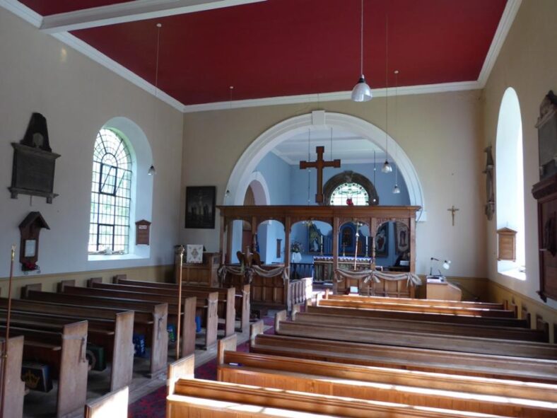 Whaplode Drove, St John, interior view - Society for Lincolnshire ...