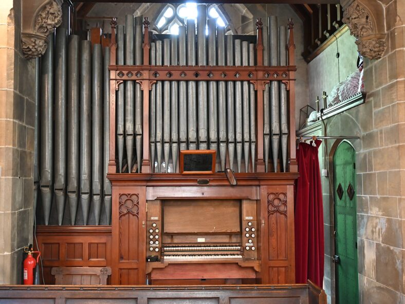 Willingham by Stow, St Helen, Chancel, Organ - Society for Lincolnshire ...