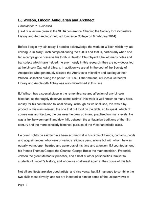 Edward James Willson