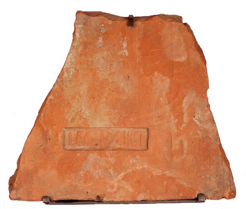 Lincoln, Roman rooftile - Society for Lincolnshire History & Archaeology